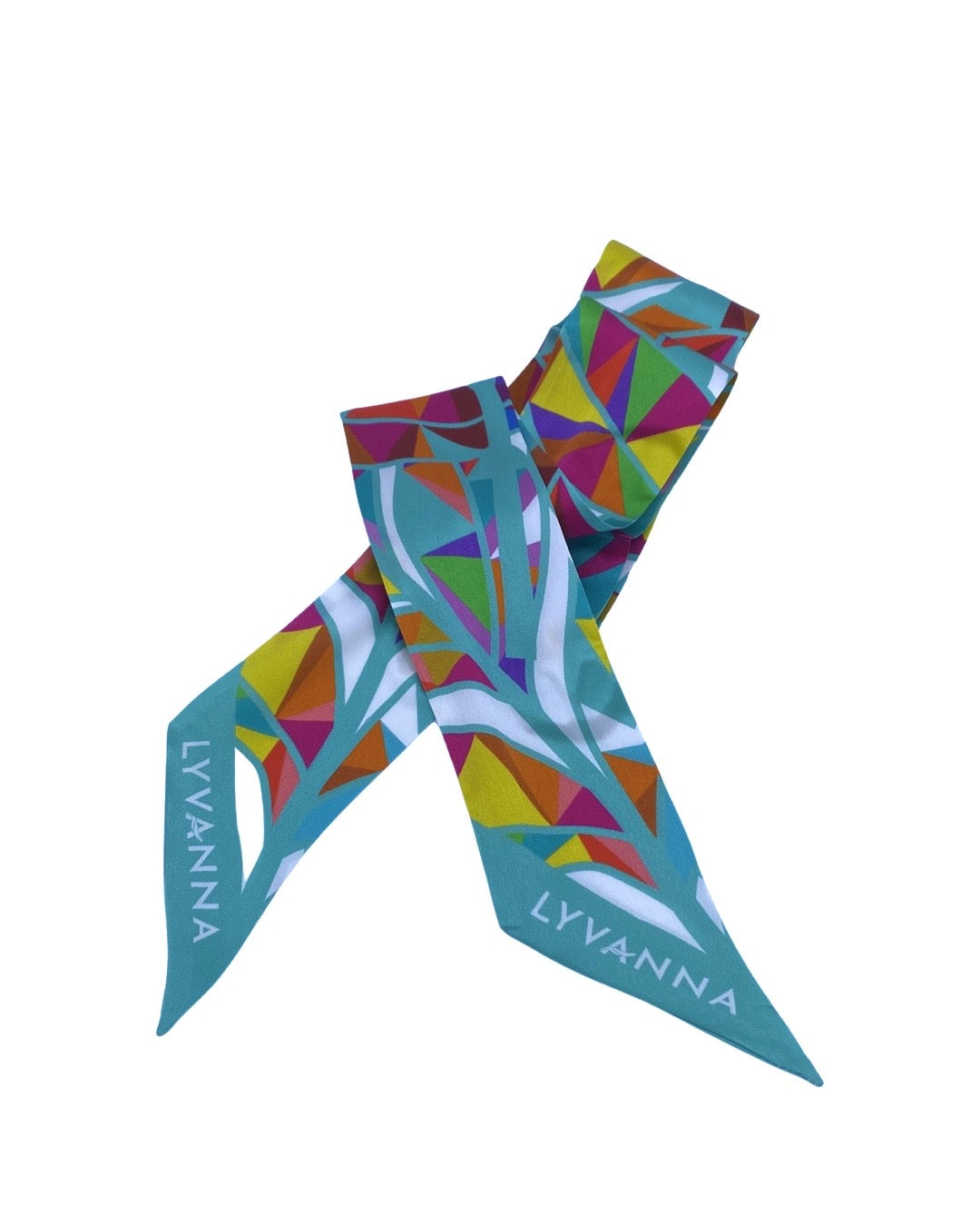 Silk Twilly Scarf - Tangle | LYVANNA Australia